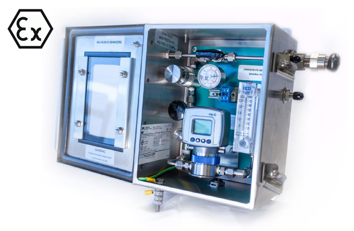 Panametrics XMTC Thermal Conductivity Binary Gas Transmitter